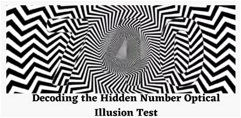Decoding The Hidden Number Optical Illusion Test Unravel The Secrets