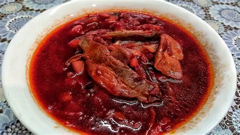 Червоний борщ з грибами без мяса Це дуже смачно Youtube