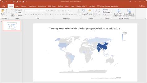 How To Create An Interactive Map In Powerpoint With A Template