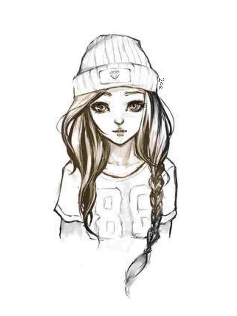 Cute Drawings Of Girls Cartoon
