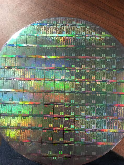 This Is A 20 000 Silicon Cpu Wafer That Was Made To Be Used In A Super