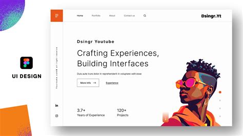 Portfolio Website UI Design In Figma Easy Web Design Tutorial For