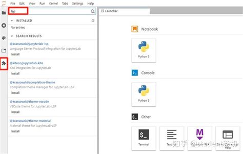 手把手教你配置jupyterlab 环境 知乎