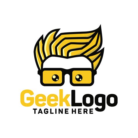 Geek Logo Design Template Vector 7922828 Vector Art At Vecteezy Geek Logo Design Template Vector 7922828 Vector Art At Vecteezy