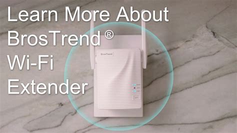 How BrosTrend WiFi Range Extender Boosts Existing Wireless Coverage Throughout Your Home YouTube