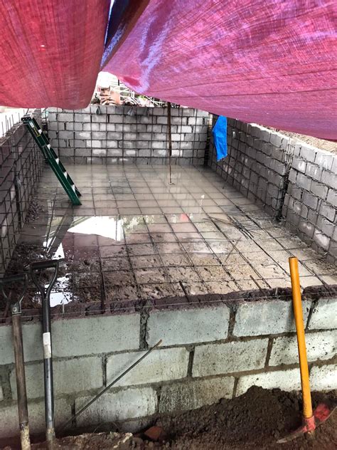Chb Laying 1day Rebars And Swimming Pool Contractor Facebook