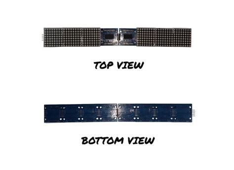 Word Clock Using Max7219 Led Dot Matrix Display Wiztaqnia