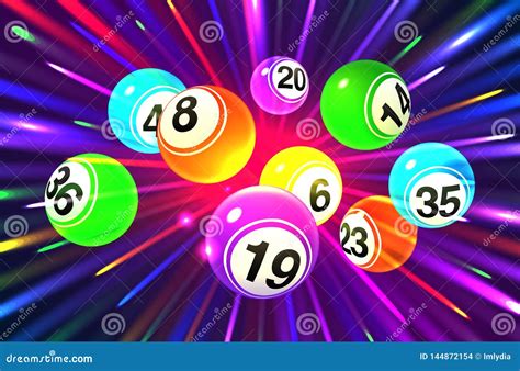 Bingo Balls Vector