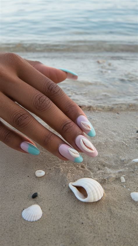 Irresistible Summer Vacation Nail Designs Youll Love