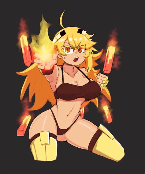 Rule 34 1girls Blaze Blaze At2 Blaze Minecraft Blonde Hair Bra