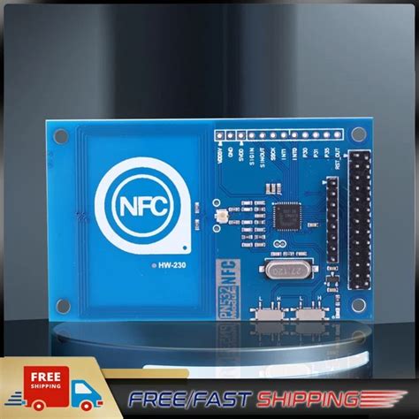 Pn532 Nfc Rfid Reader Writer Shields Uart Port 1356mhz For Raspberry