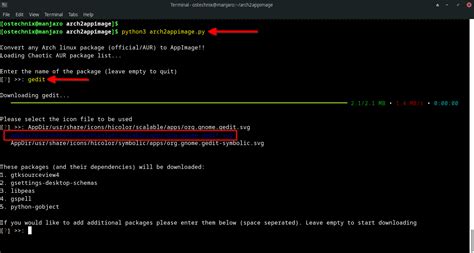 Convert Arch Linux Packages To Appimage Format Ostechnix