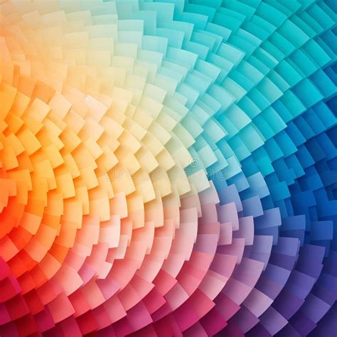 Infinite Spectrum A Gradient Spectrum Stretching To Infinity Stock