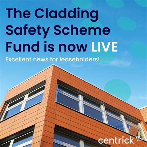 Centrick On Linkedin Did You Know The Cladding Safety Scheme Fund Is Now Live This Is…