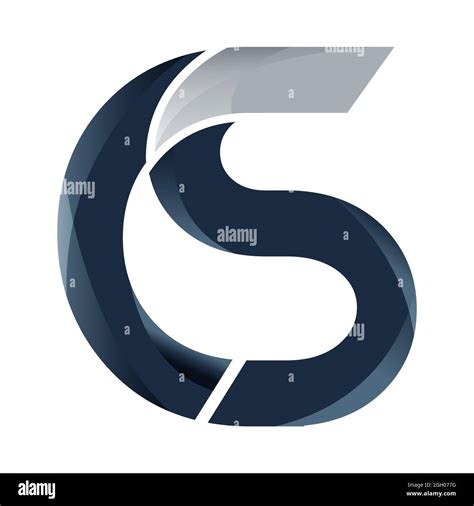 Initial Cs Letter Symbol Vector Template Design Linked Letter Cs Logo Design Vector