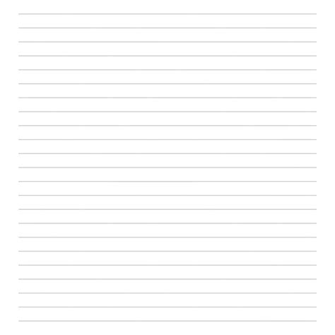 Premium Vector Blank Lined Paper Sheet Notepad And Notebook Template Black And White Vector Design