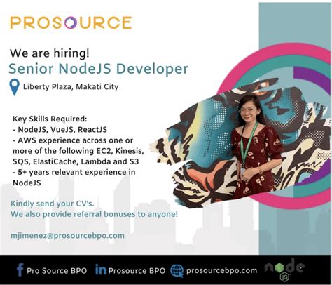 We Have 15 Openings For Senior Nodejs Devs Full Time And Permanent Start Asap R