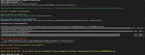 Problems Installing FSL Software Support Neurostars