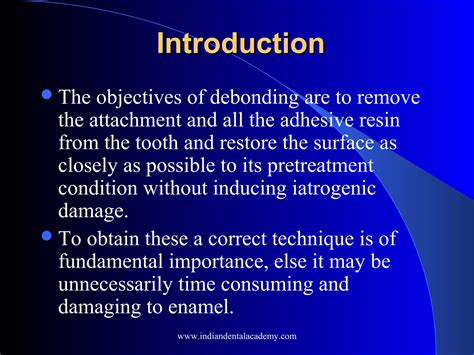 Debonding Techniques And Enamel Fracture Patterns Certified Fixed Orthodontic Courses By Indian