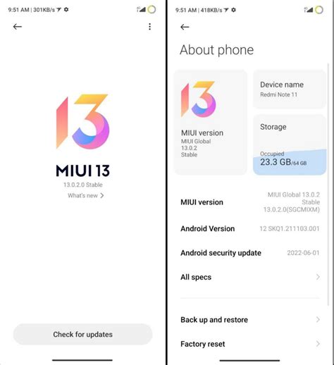 Redmi Note 11 Miui 13 Update New Update For India Region Xiaomiui Net
