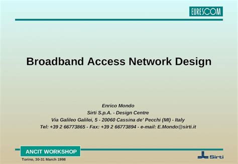 Ppt Broadband Access Network Design Dokumentips