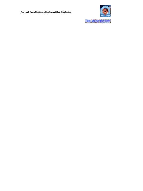 Jurnal 5 The Effect Of Contextual Teaching And Learning Ctl Learning Model On The Ability Of