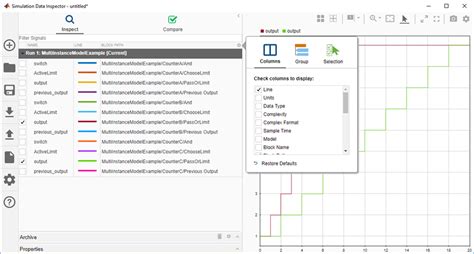Viewing Signals In Model Reference Instances Matlab Simulink