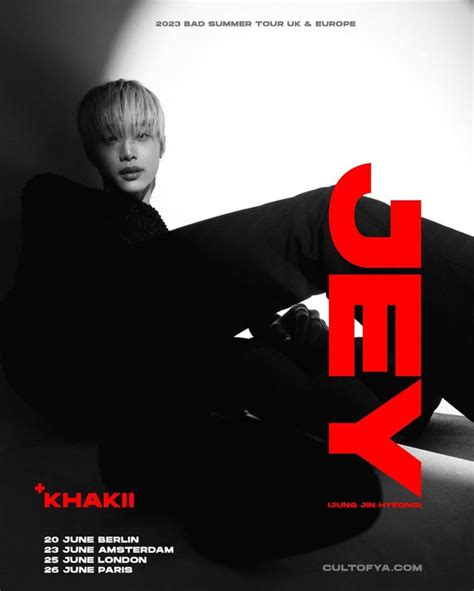 Cult Of Ya Announces Jey Jung Jin Hyeong And Khakii Europe Tour In June
