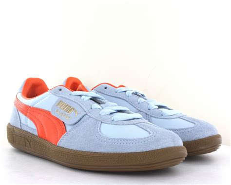 Puma Palermo Og Bleu Ciel Orange Gomme