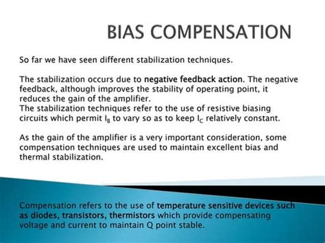 Bias Compensationpptx