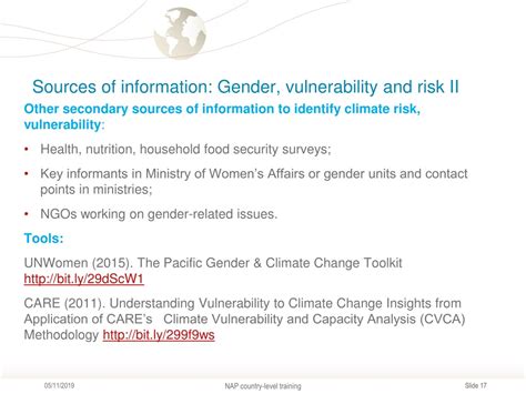 Ppt Module Iii1 Climate Information For Risk And Vulnerability