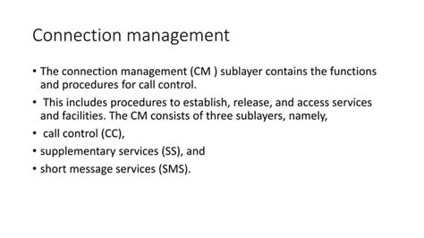 Gsm Signaling Protocol Pptx Computer Networking Computing
