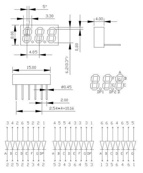 Seven Segment Display Pinout Ppgbbe Intranet Biologia Ufrj Br