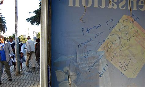 Bus Shelter Graffiti Addis Ababa Ethiopia 2412011 Flickr