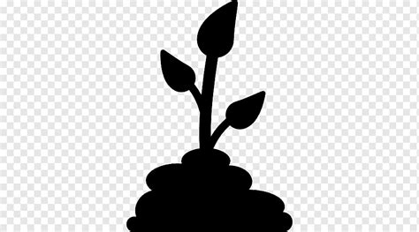 Gardening Computer Icons Growing Plant Leaf Branch Monochrome Png PNGWing