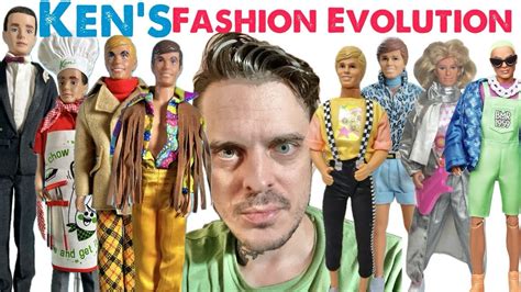 Kens Fashion Evolution Decades Of Dashing Looks Youtube