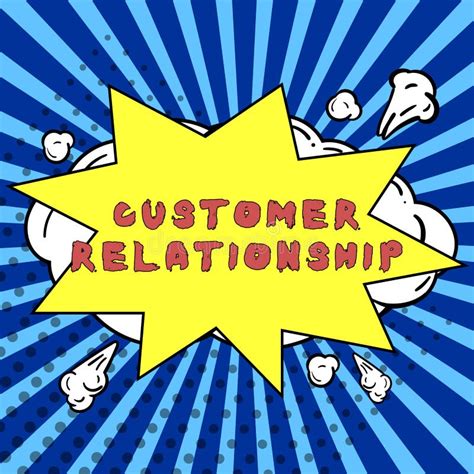 Sign Displaying Customer Relationship Word For Deal And Interaction