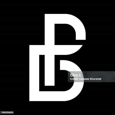 최소한의 Bp 로고 고급 배경에 Pb 편지의 아이콘입니다 Bp 모노그램 이니셜을 기반으로 한 로고 아이디어 전문적인 다양한 문자