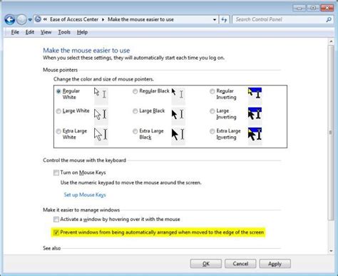 Turn Off Automatic Window Resizing And Docking In Windows 7 Turn Ons