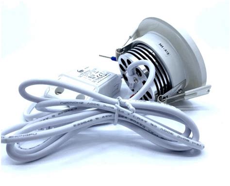 Mobilux Led Einbauleuchte Alu Poliert Mobidim Cob Classic Ip65 9w R 830