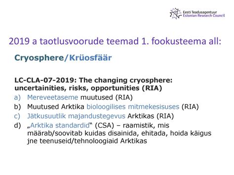 „Kliimameetmed, keskkond, ressursitõhusus ja toorained“ - ppt download