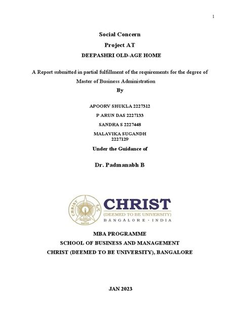 scp project pdf non governmental organization hospital