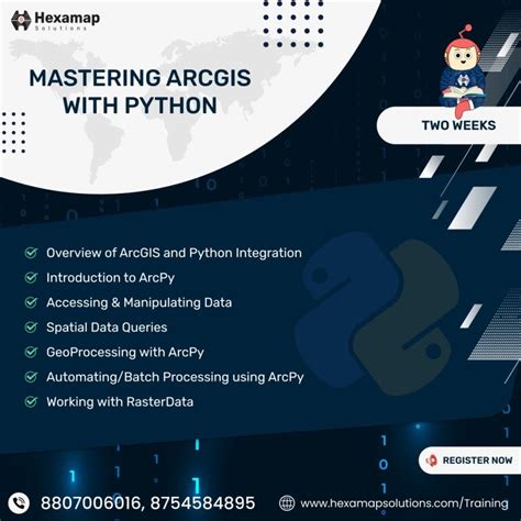 1 Mastering Arcgis With Python Duration Two Weeks Overview Of
