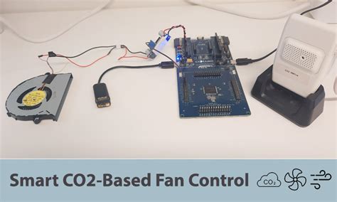Smart Co2 Based Fan Control Using Bleuio And Renesas Ra4m2 Bleuio Create Bluetooth Low