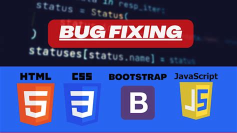 Fix Your Html Css Bootstrap And Javascript Bugs By Mabdullahiqbal