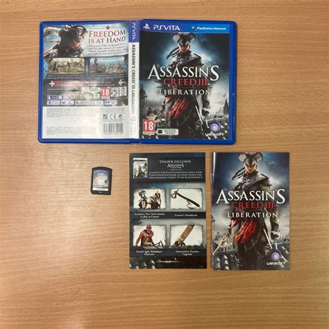 Assassins Creed Iii Liberation Sony Ps Vita Game Retro Game Store Uk