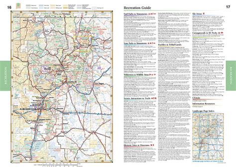 Buy Map New Mexico Road And Recreation Atlas By Benchmark Maps