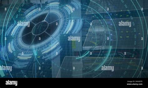 Image Of Scope Scanning With 5g Text And Data Processing Over Server