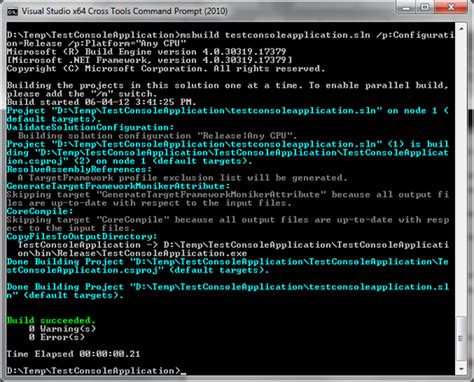 mitesh sureja s blog how to build solution or project from command