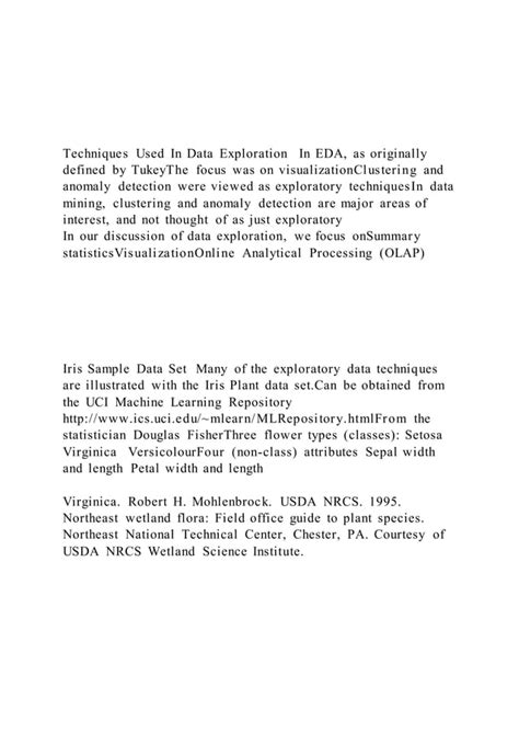 Data Mining Exploring Datalecture Notes For Chapter 3 Pdf